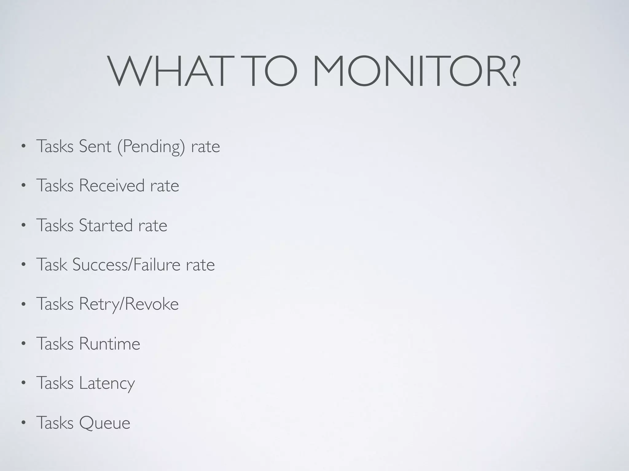 Prometheus Celery Exporter | PDF