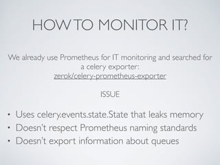 Prometheus Celery Exporter | PDF