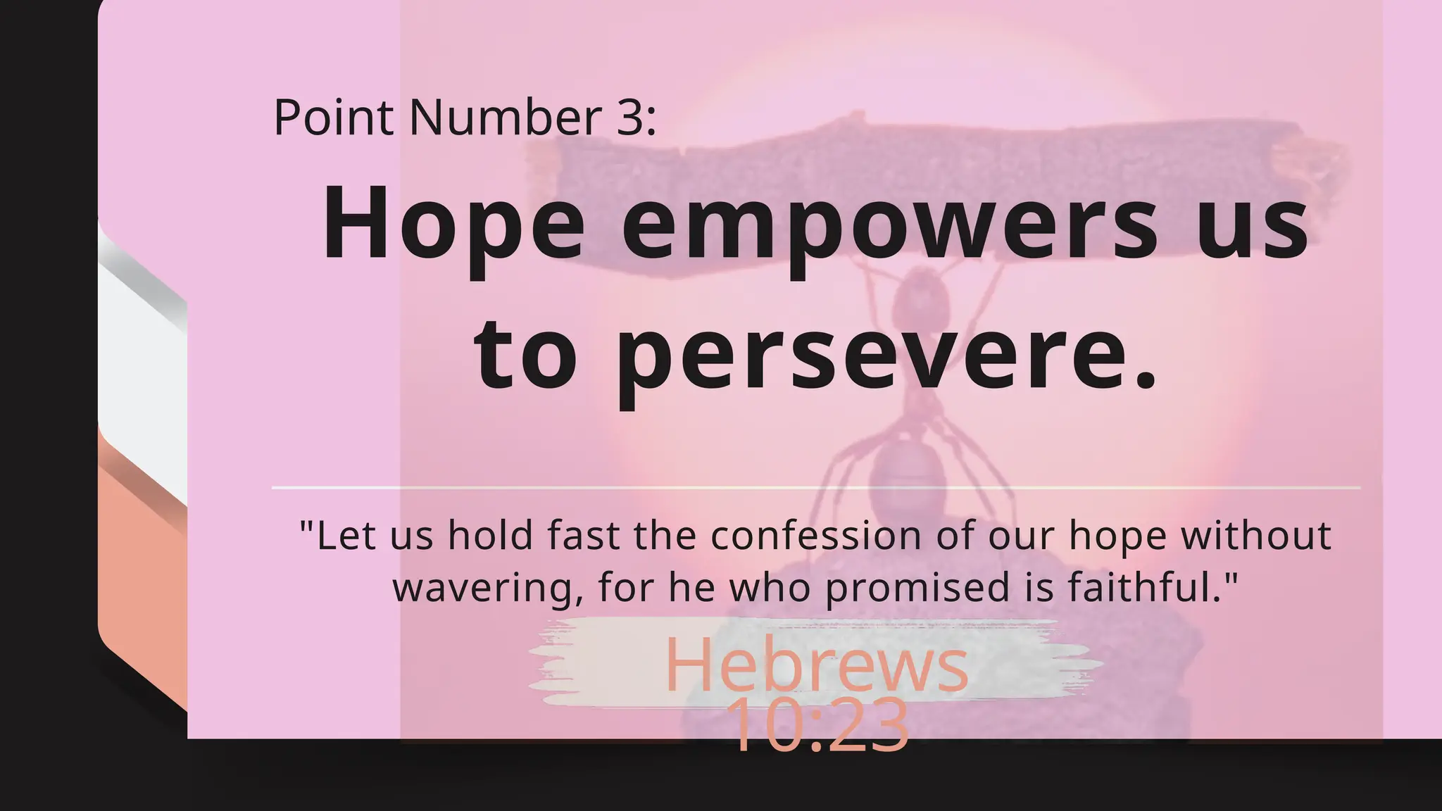 The powerful cause of change, called HOPE | PPTX