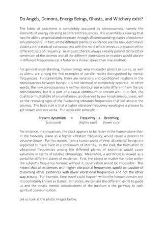 Spiritual World: See the Unseen. Do Angels, Demons, Energy Beings ...