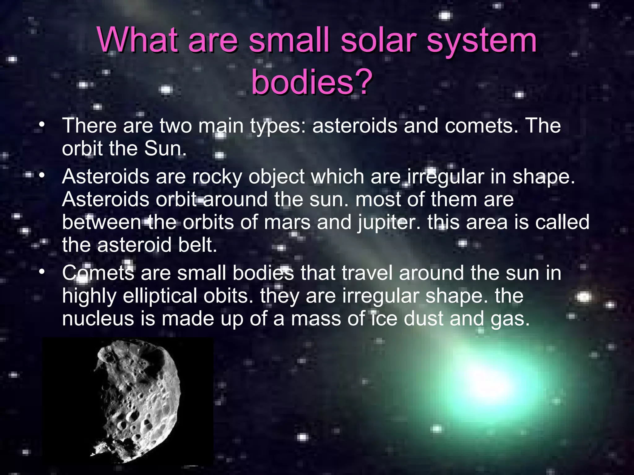Celestial bodies 1eso | PPT