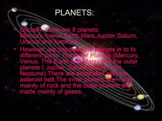 Celestial bodies 1eso | PPT