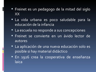 Celestin Freinet | PPT
