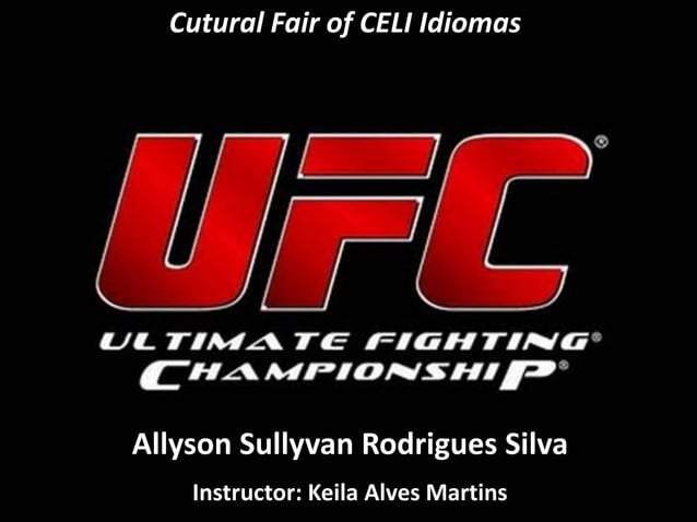 Cultural Fair - UFC Presentation | PPT