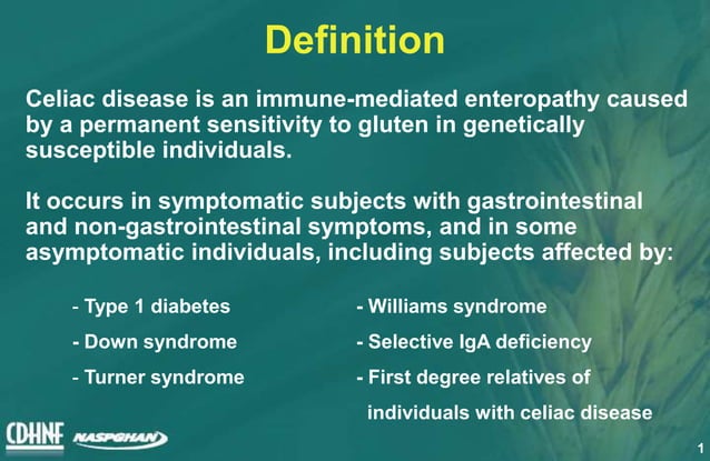 Celiac disease power point presentation | PPT