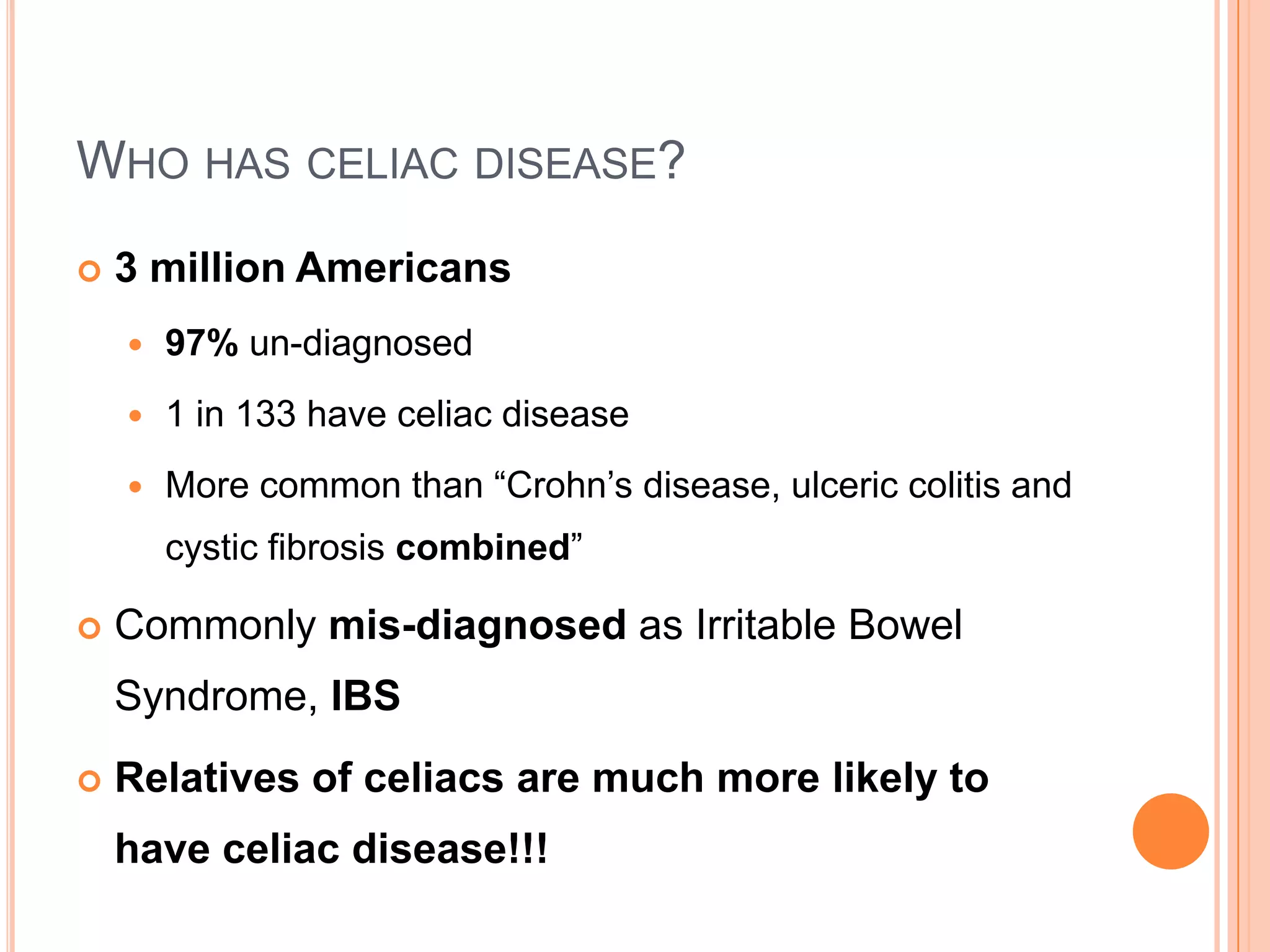 Celiac Disease: The Basics | PPTX