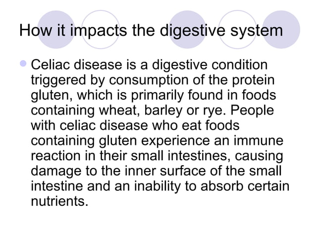 Celiac disease | PPT | Digestive Disorders | Diseases and Conditions