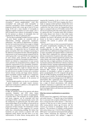 Celiac disease from gut to brain | PDF