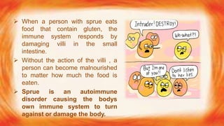 Celiac Disease - Sprue, Nontropica sprue | PPTX | Digestive Disorders ...