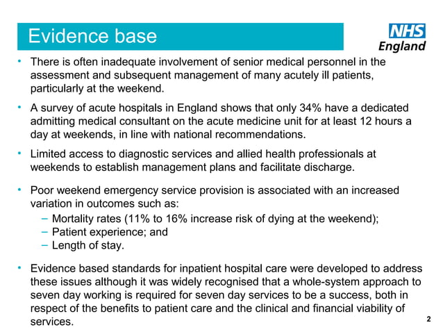 Clinical standards - Celia Ingham Clark | PPT