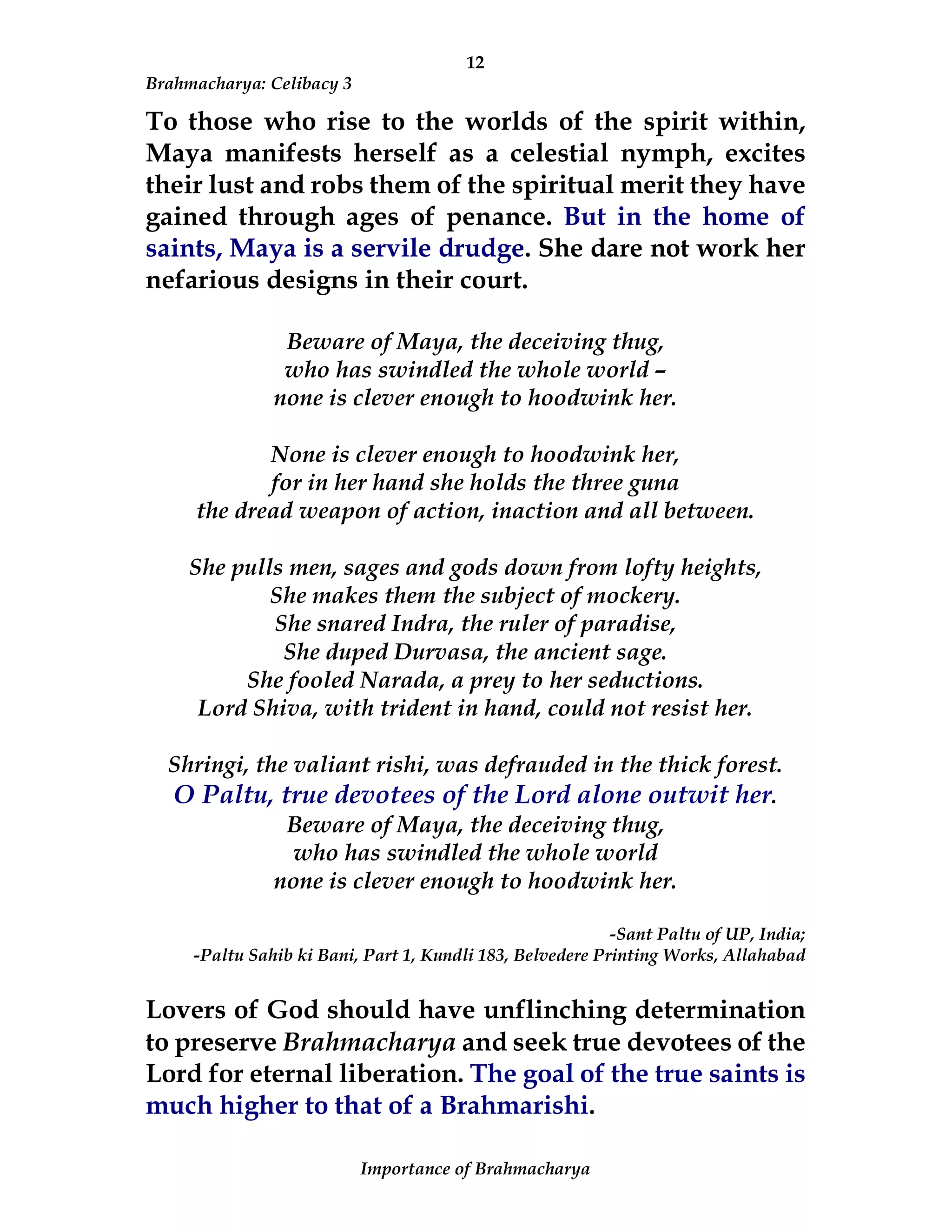 Celibacy 3 - Importance of Brahamacharya | PDF | Sexual Health ...