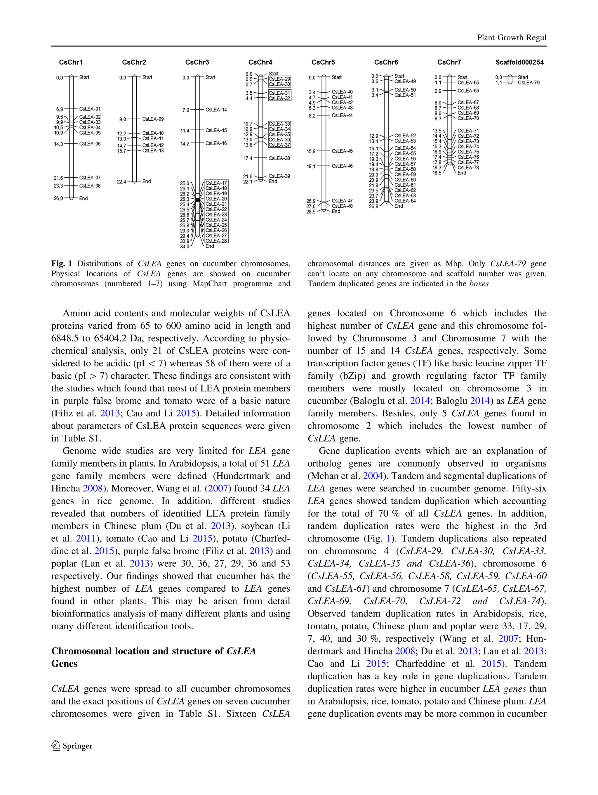 Identification and expression analysis of LEA gene family members in ...