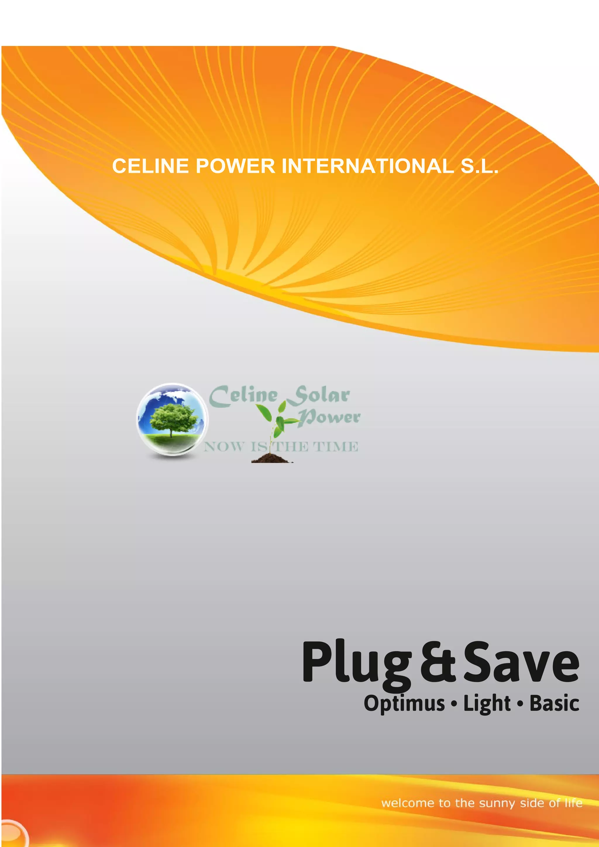 Celine Power plug and save in La Marina in spain photovoltaic | PDF