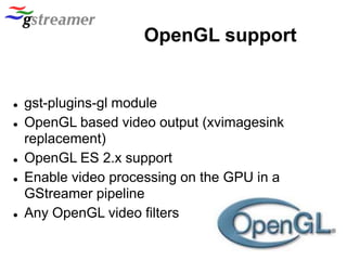 gstreamer.ppt | Home Entertainment Systems | Consumer Electronics