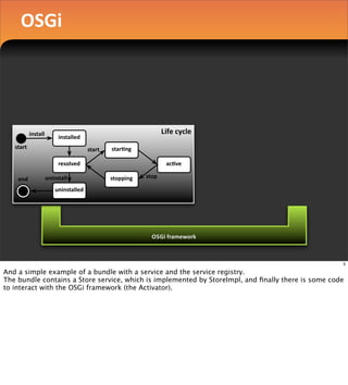 Celix universal OSGi | PDF