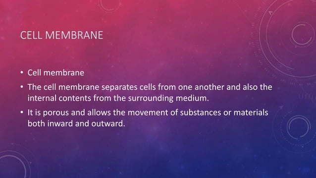 Cell stucture and function class 8 | PPTX