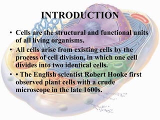 Cell Structure | PPTX