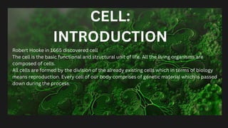 CELL-BASIC PRESENTATION | PPT