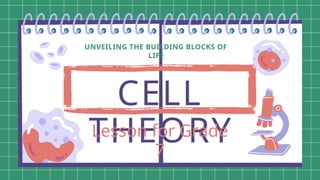parts and functions of the cell and cell theory | PPT