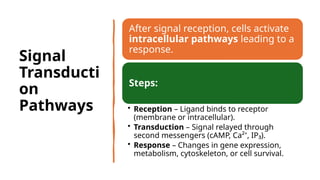 Cell-cell interactions and modes of cell signaling.pptx