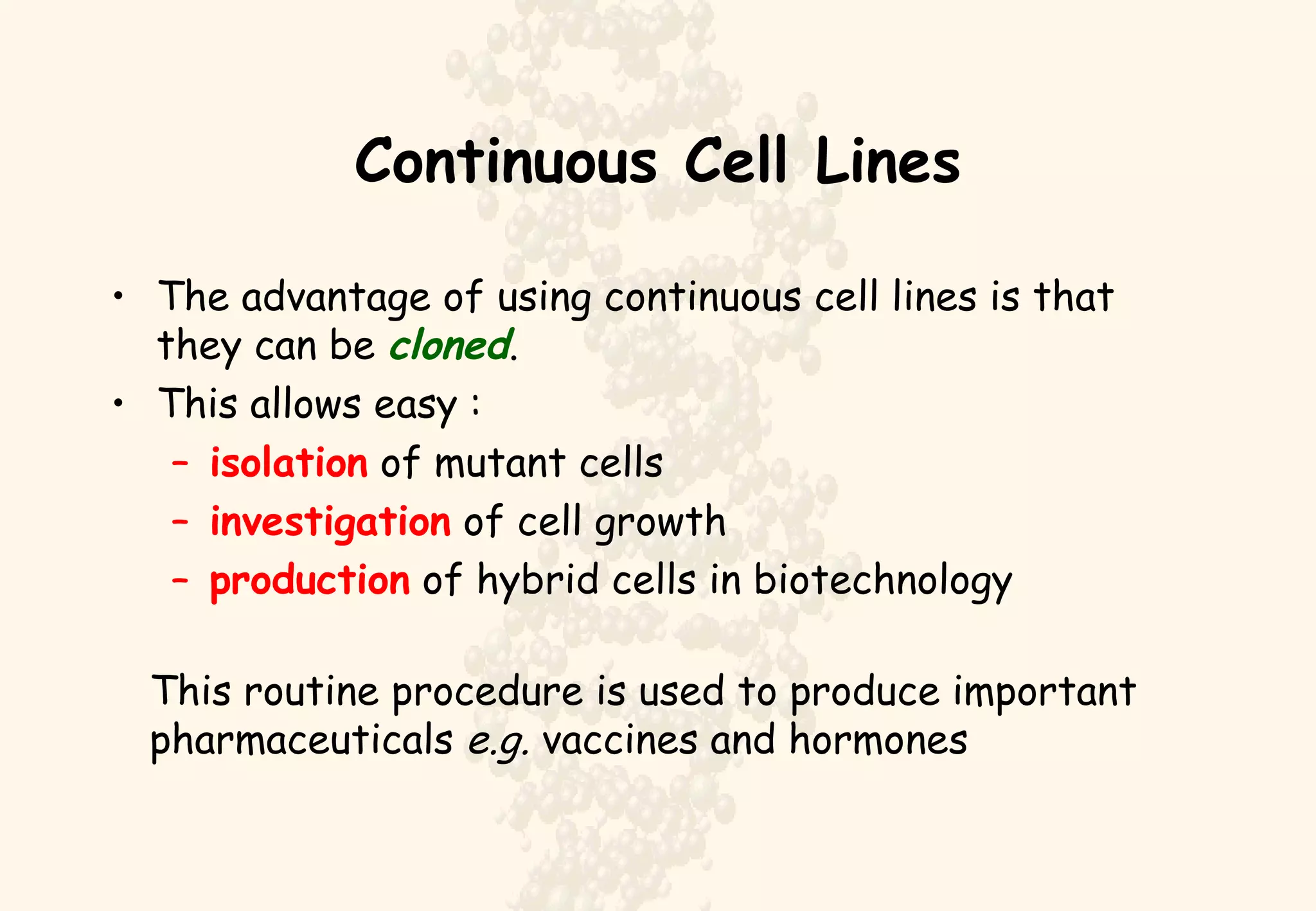 Cell Culture | PPT