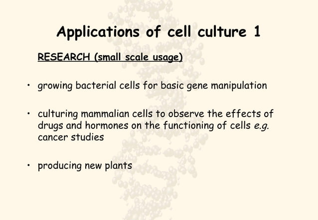 Cell Culture | PPT