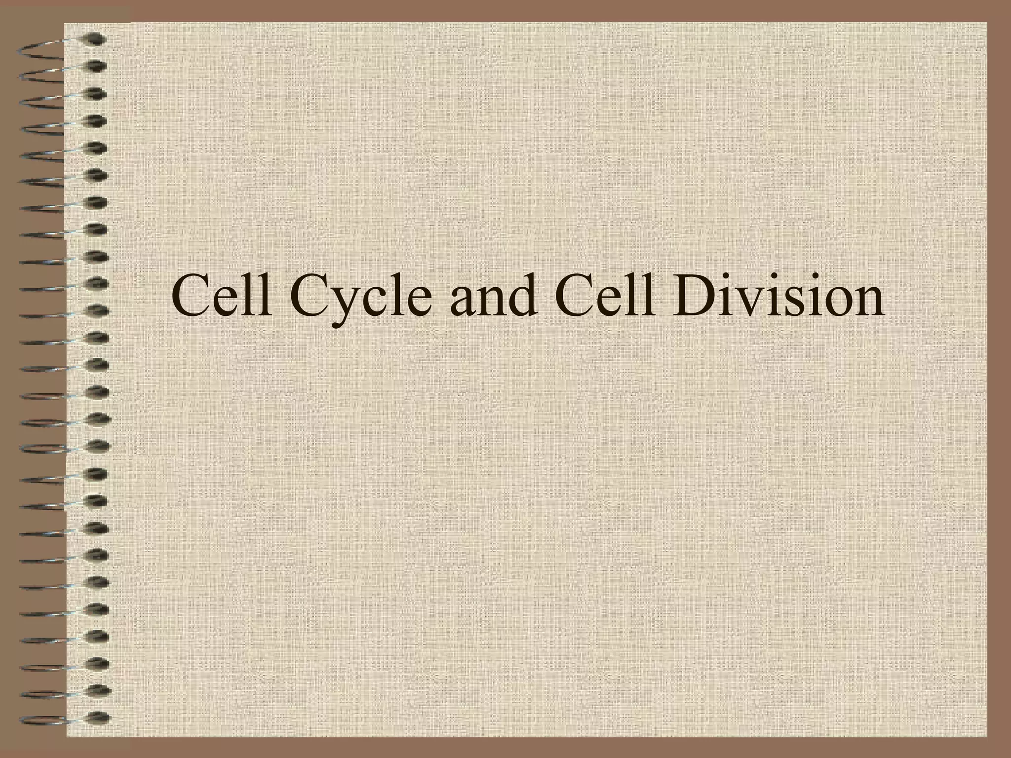 Cell Cycle | PPT