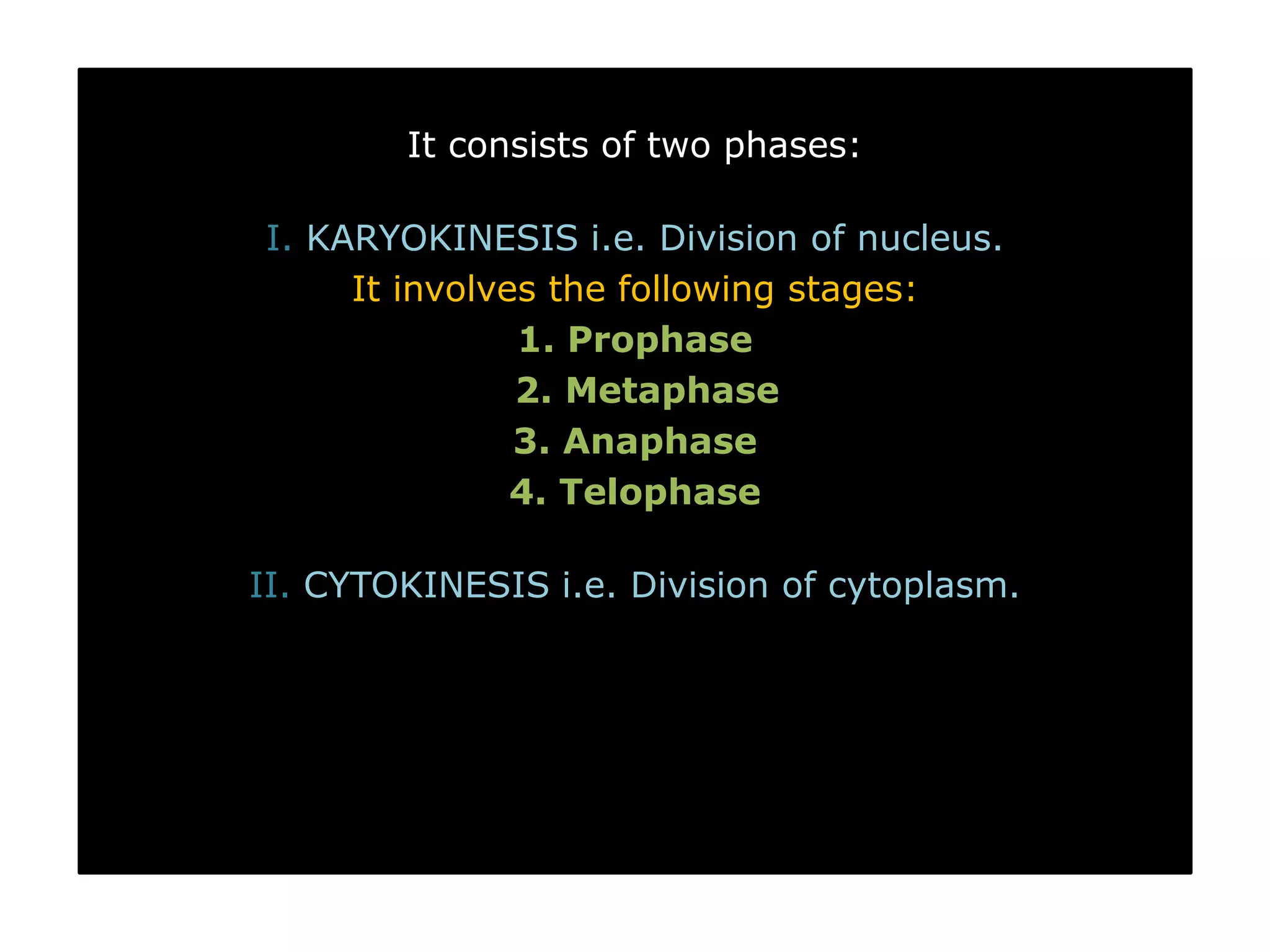 Cell cycle & division | PPTX