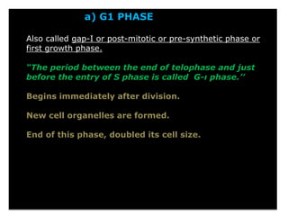 Cell cycle & division | PPTX