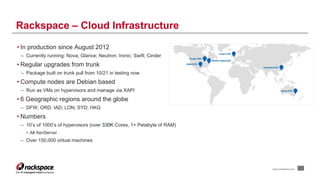 Multi-Cell OpenStack: How to Evolve Your Cloud to Scale - November, 2014 | PPT | Free Download