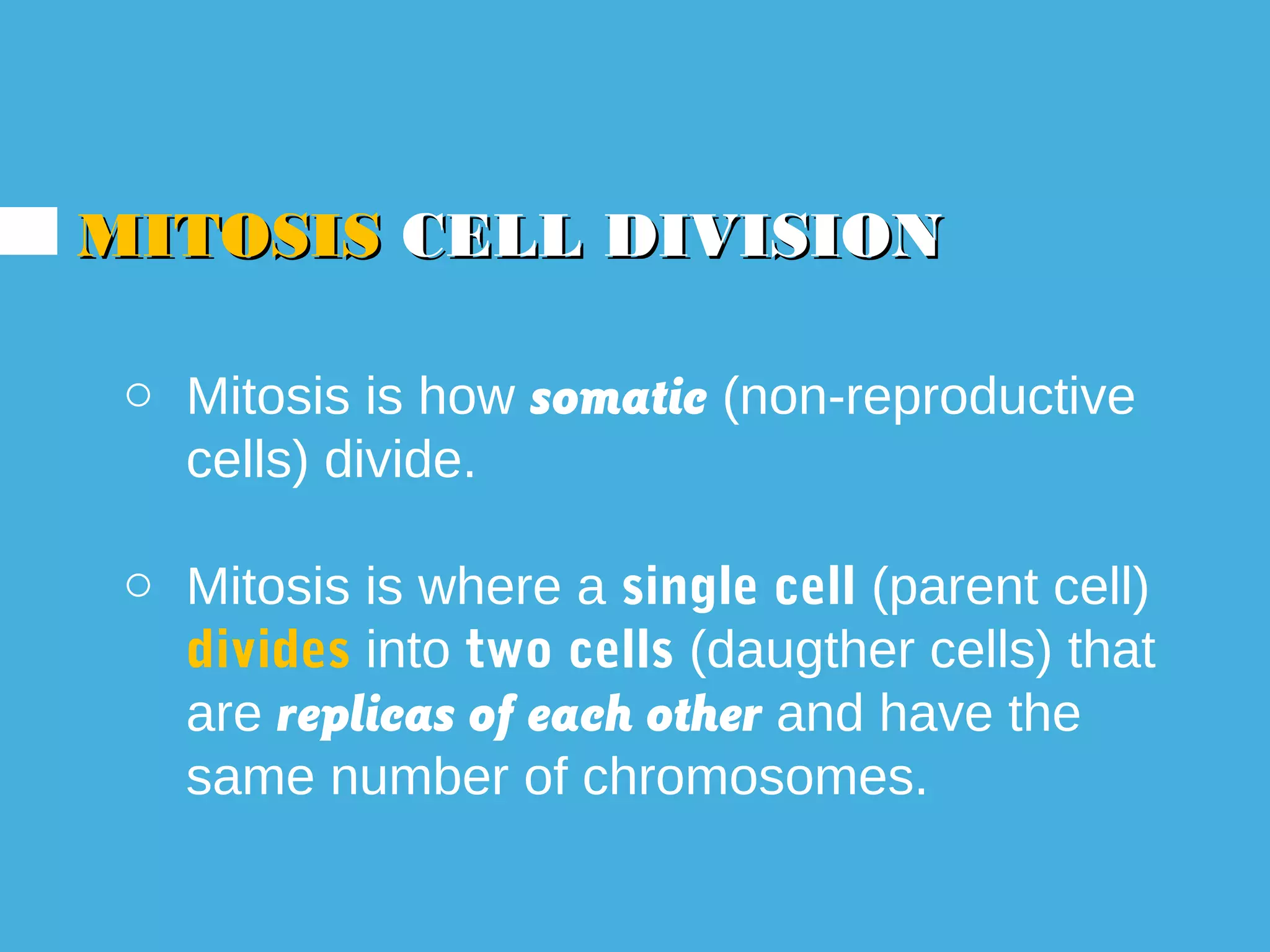 Cell Division | PPT