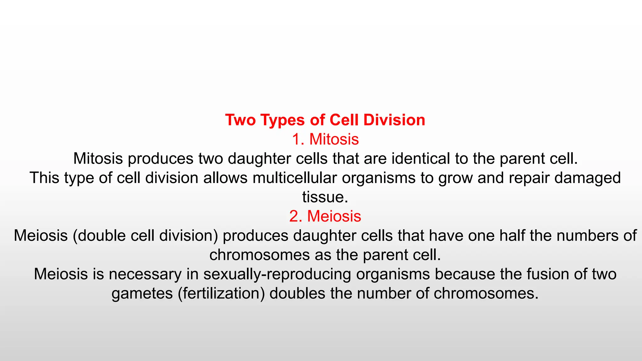 Cell-Division en animales y vegetales para uso animal | PPT