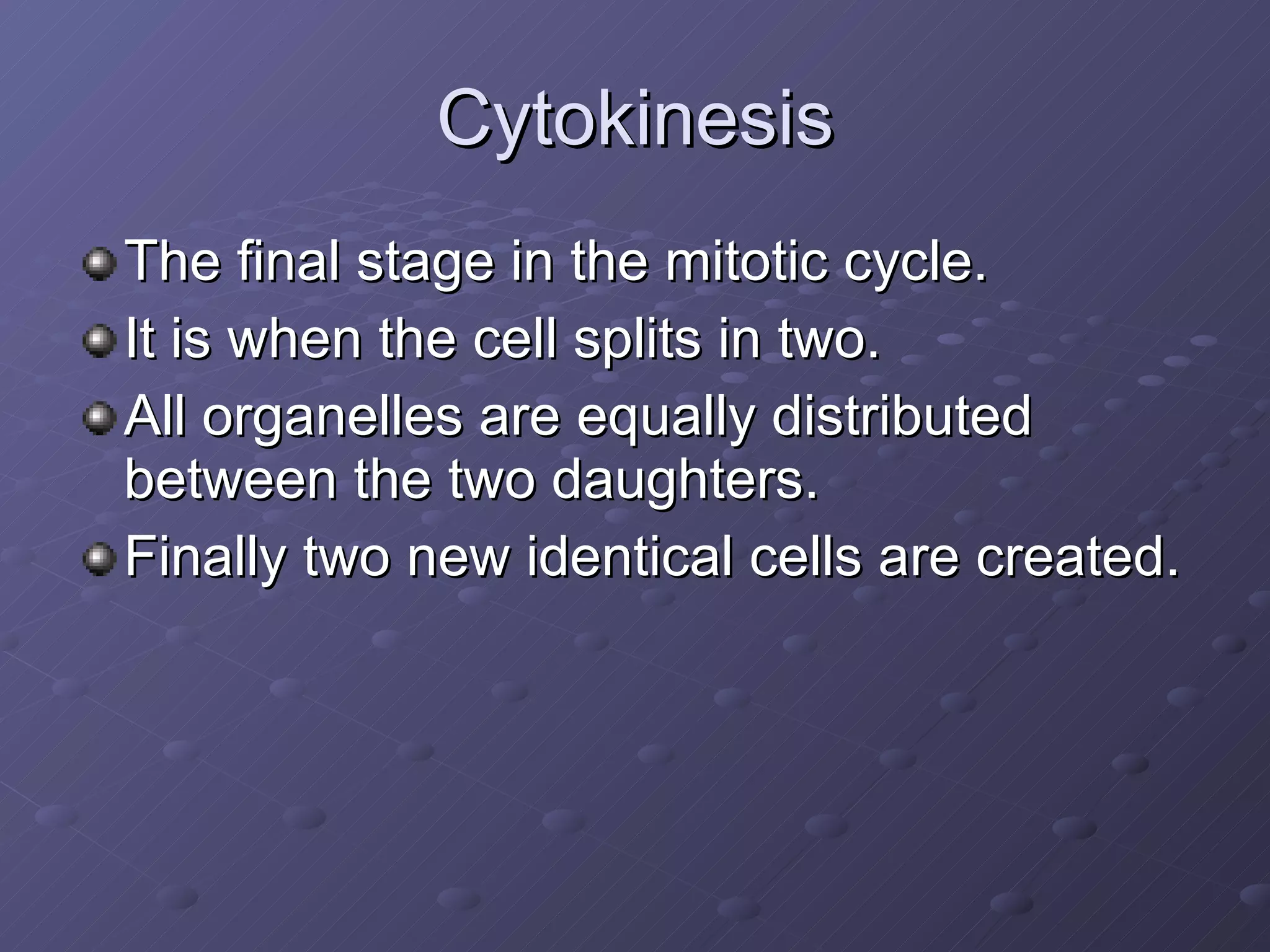 Cell Division And Reproduction | PPT