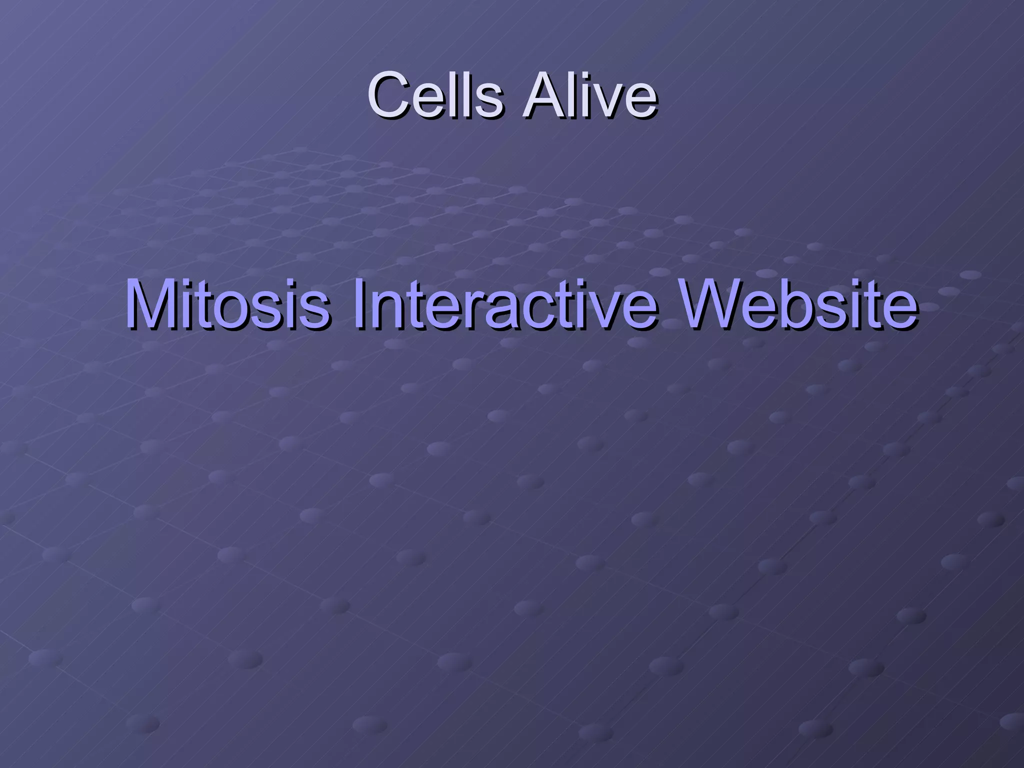 Cell Division And Reproduction | PPT