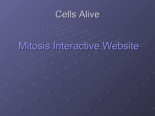 Cell Division And Reproduction | PPT