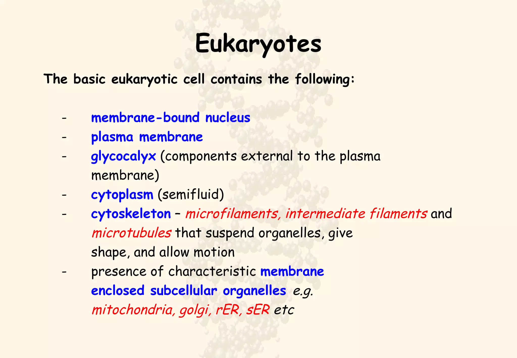 Cell & Molecular Biology | PPT