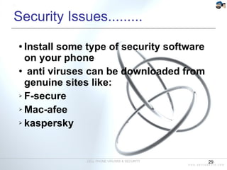 Cell Phone Viruses & Security | PPT