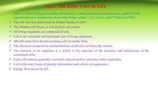 CELL -Structural and Functional unit of life.pdf