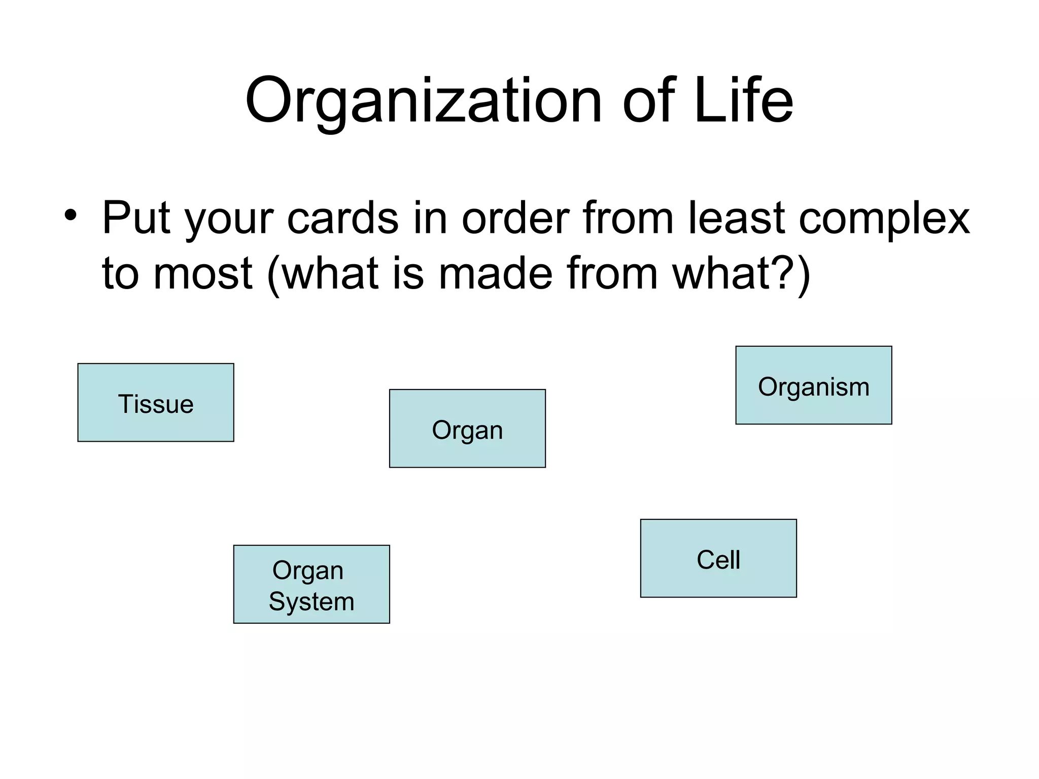 Cell Theory Discussion | PPT