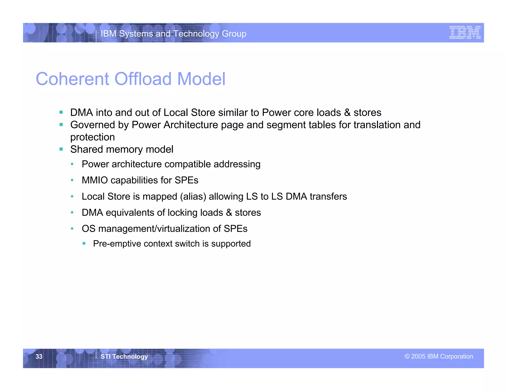 Hardware and Software Architectures for the CELL BROADBAND ENGINE ...