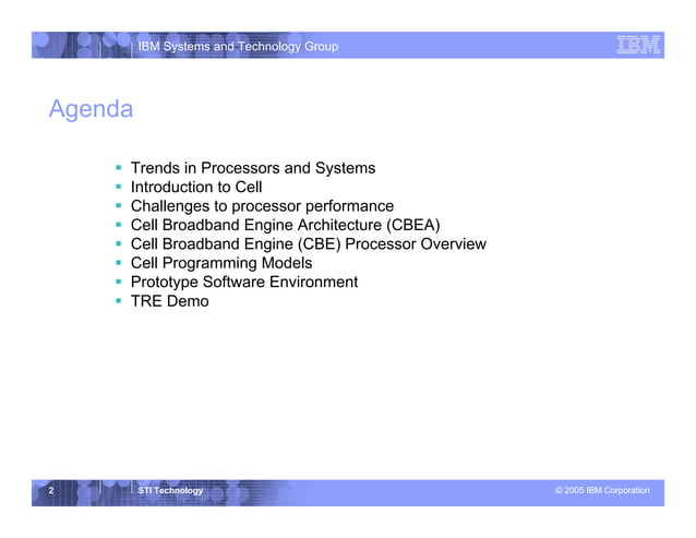 Hardware and Software Architectures for the CELL BROADBAND ENGINE ...