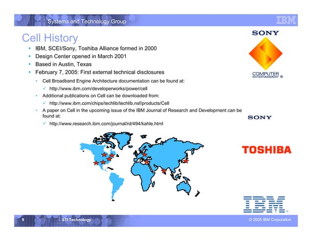 Hardware and Software Architectures for the CELL BROADBAND ENGINE ...