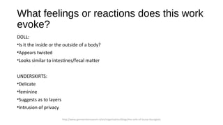 Cell xxvi-louise-bourgeois | PPT