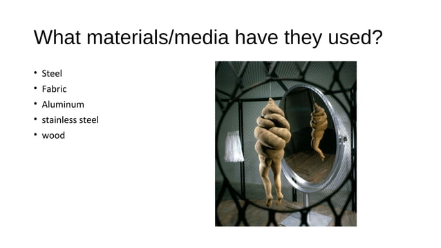 Cell xxvi-louise-bourgeois | PPT