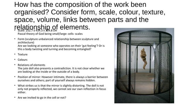 Cell xxvi-louise-bourgeois | PPT