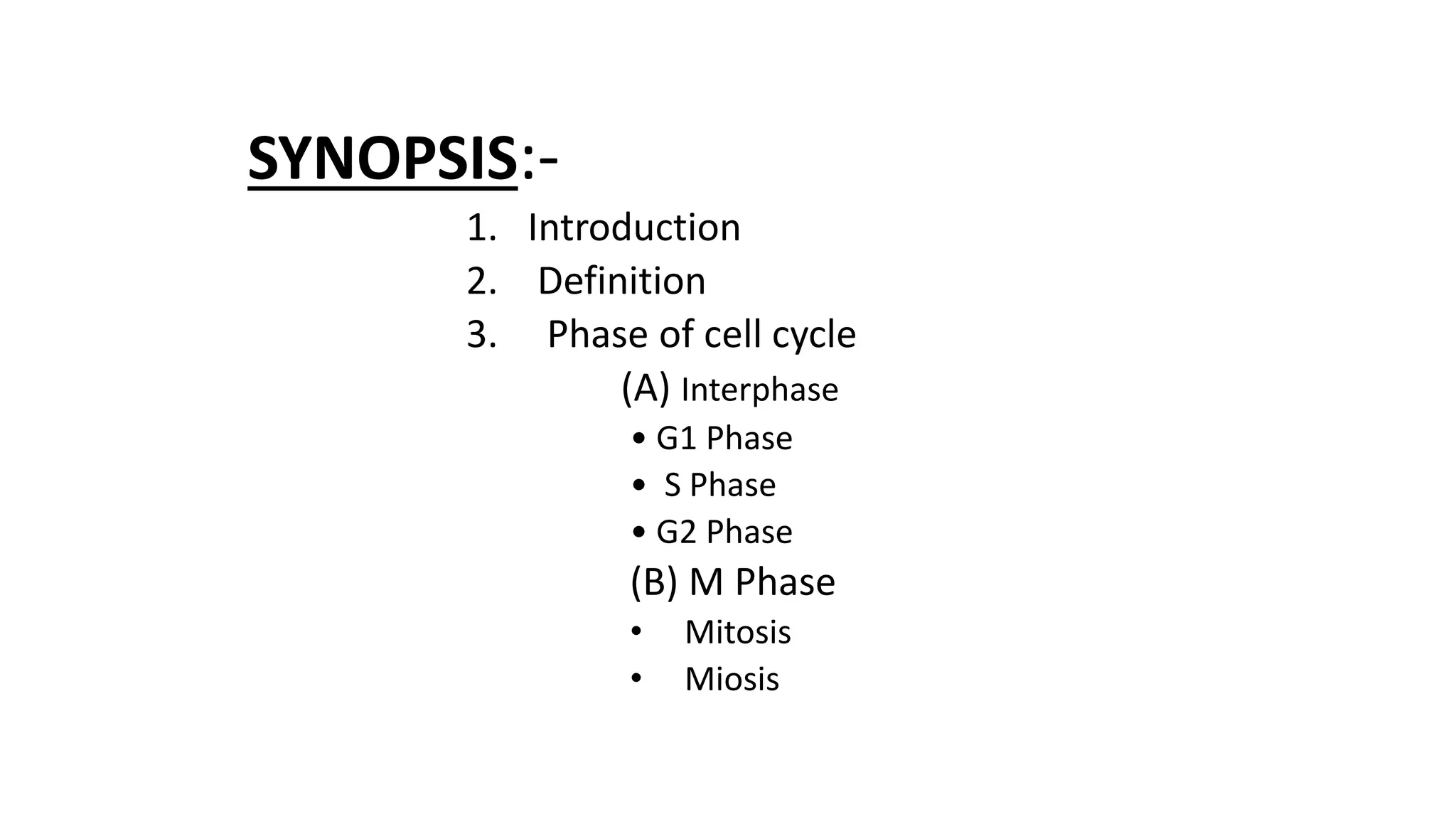 The cell cycle | PPTX