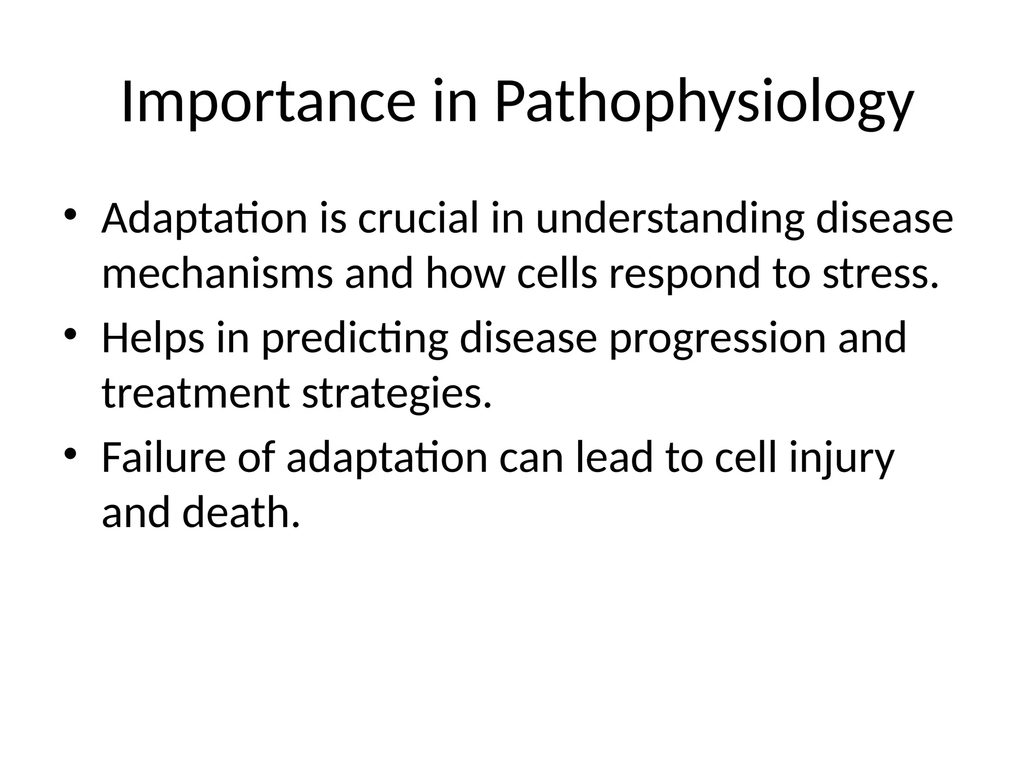 Cell_Adaptation_Presentation.pptx pathology for medical | PPTX