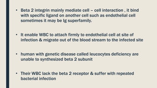 Cell adhesion molecules | PPTX