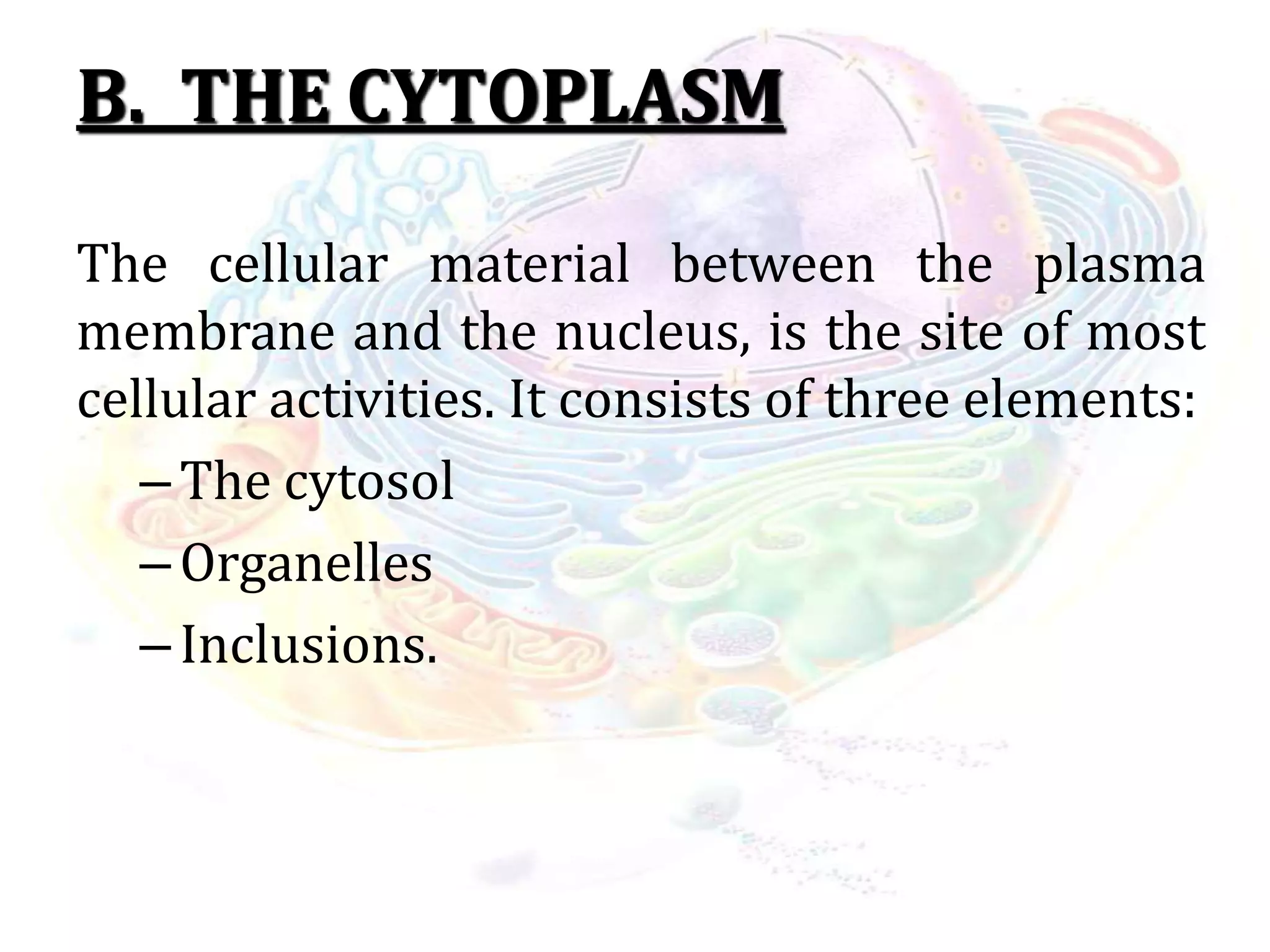 CELL ANATOMY AND PHYSIOLOGY SLIDESHARE | PPTX