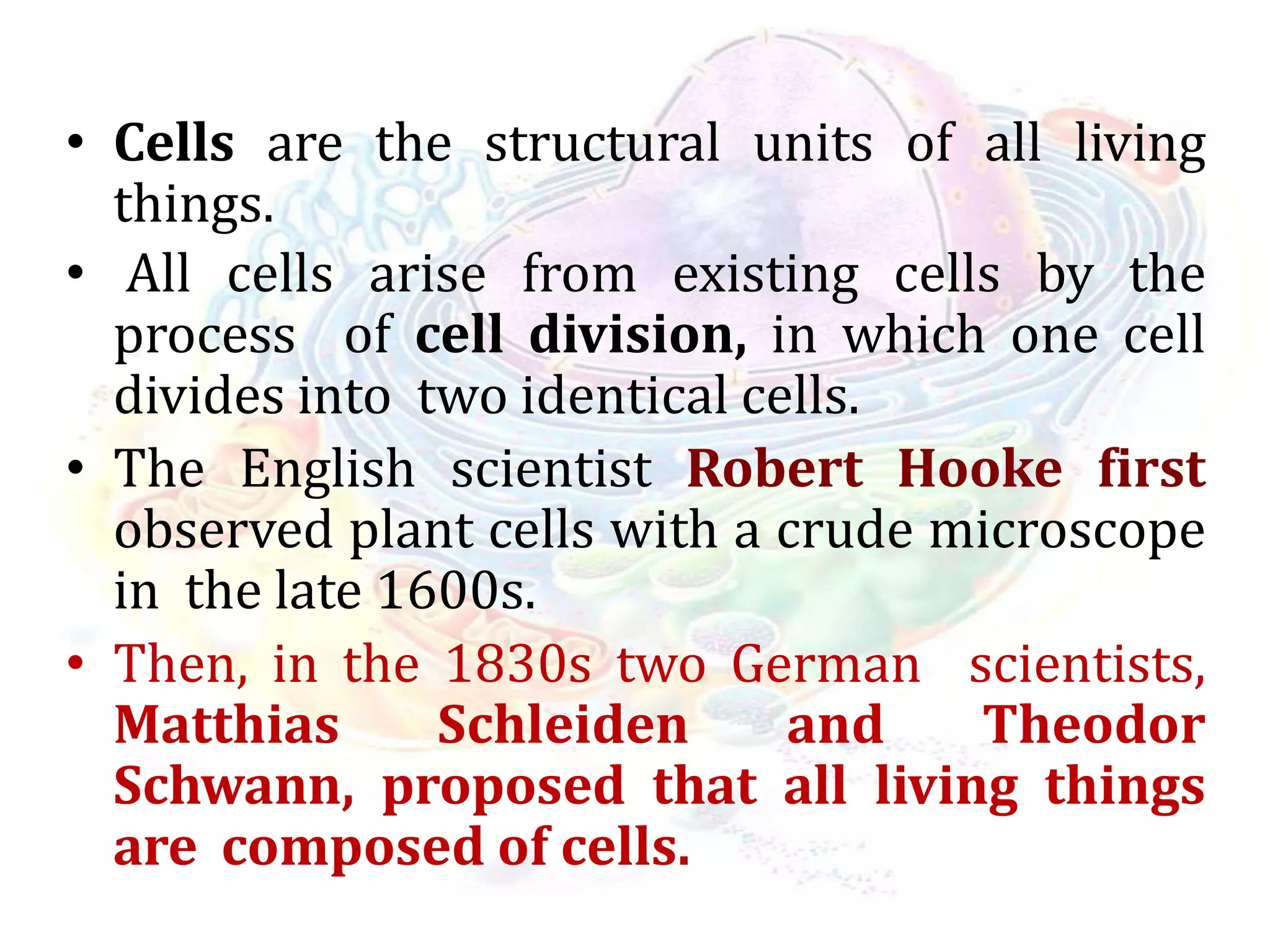 CELL ANATOMY AND PHYSIOLOGY SLIDESHARE | PPTX